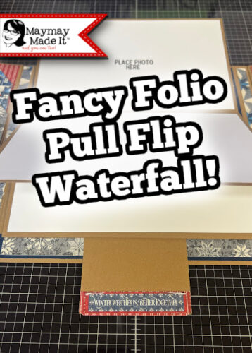 Pull Tab Waterfall Folio Gate Fold to Boot!