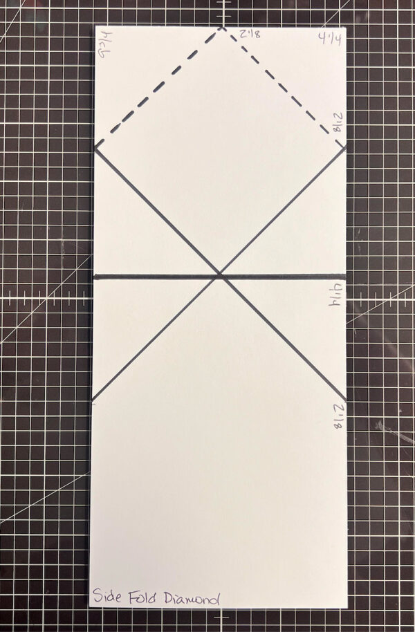 Three Diamond Fold Cards that look HARD but are EASY PEASY!