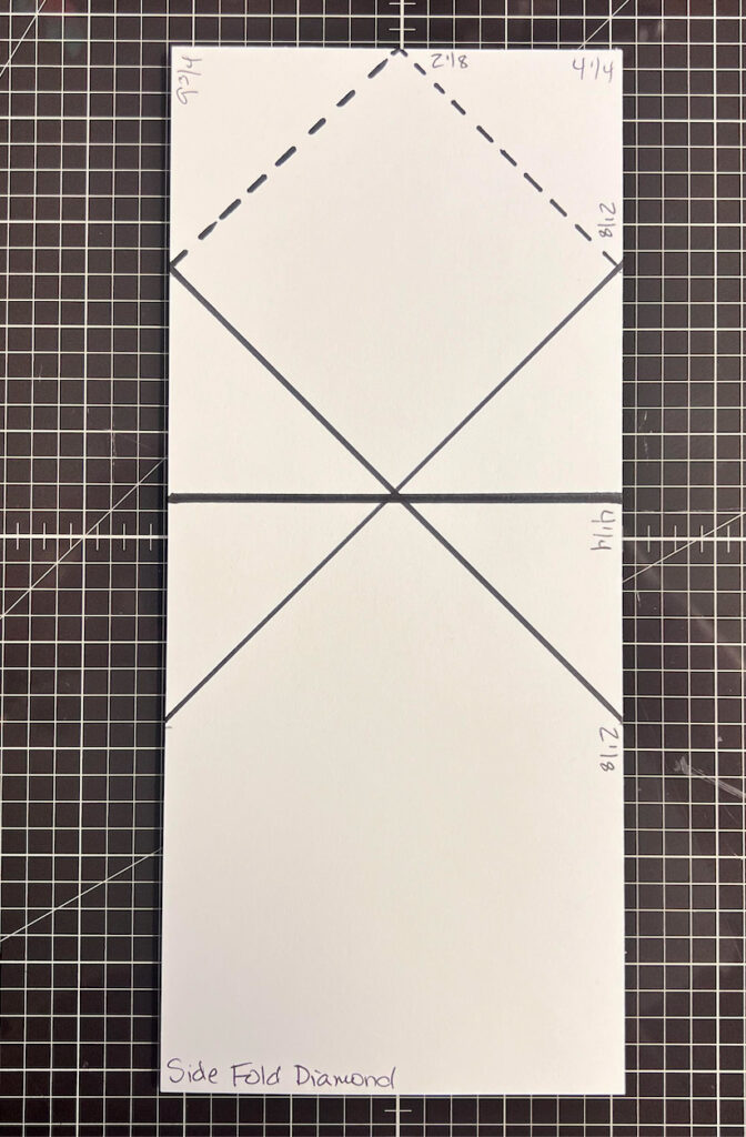 Three Diamond Fold Cards that look HARD but are EASY PEASY!