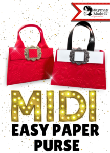 How to make a MINI Paper Purse. Easy DIY